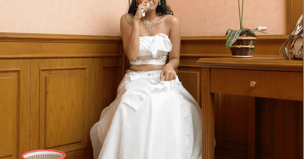 Woman Spills Wine On Bride's Wedding Dress:AITA