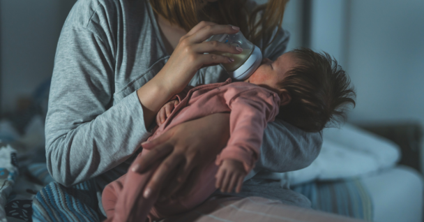 New Dad Snaps At Partner For Waking Him To Help With Baby