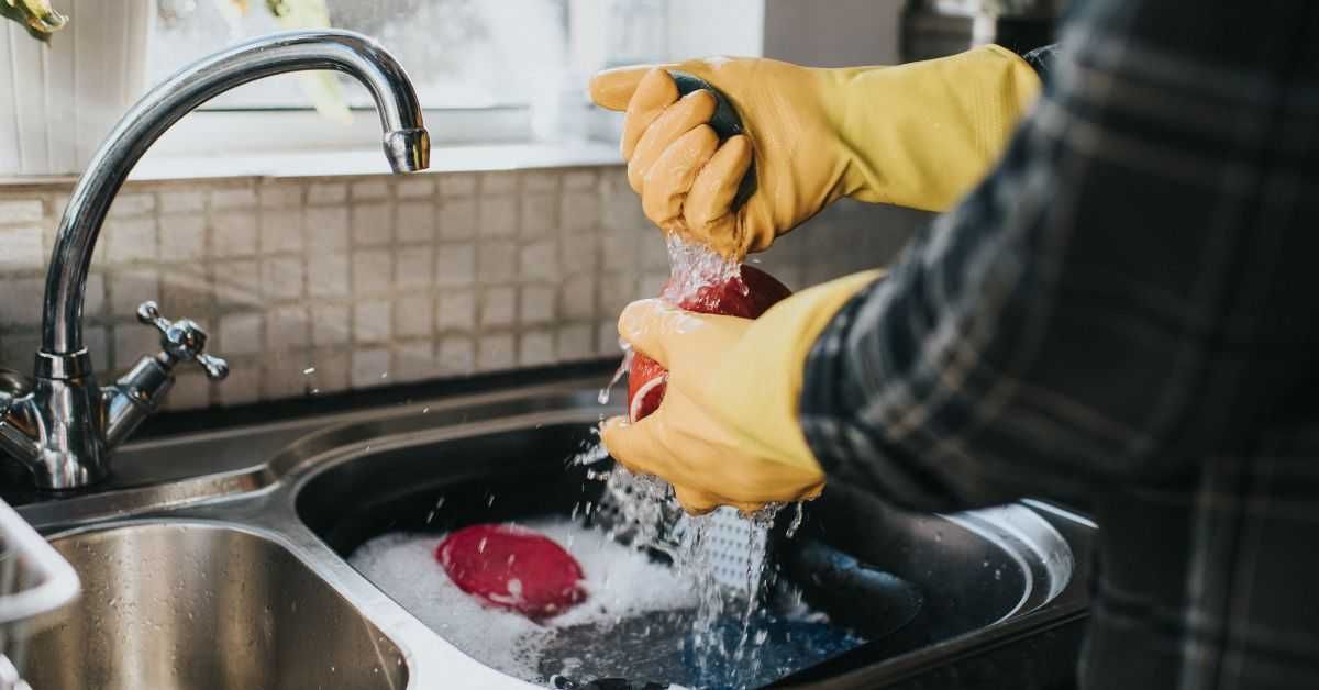 Guy At Odds With Wife Over Doing Dishes When She Cooks